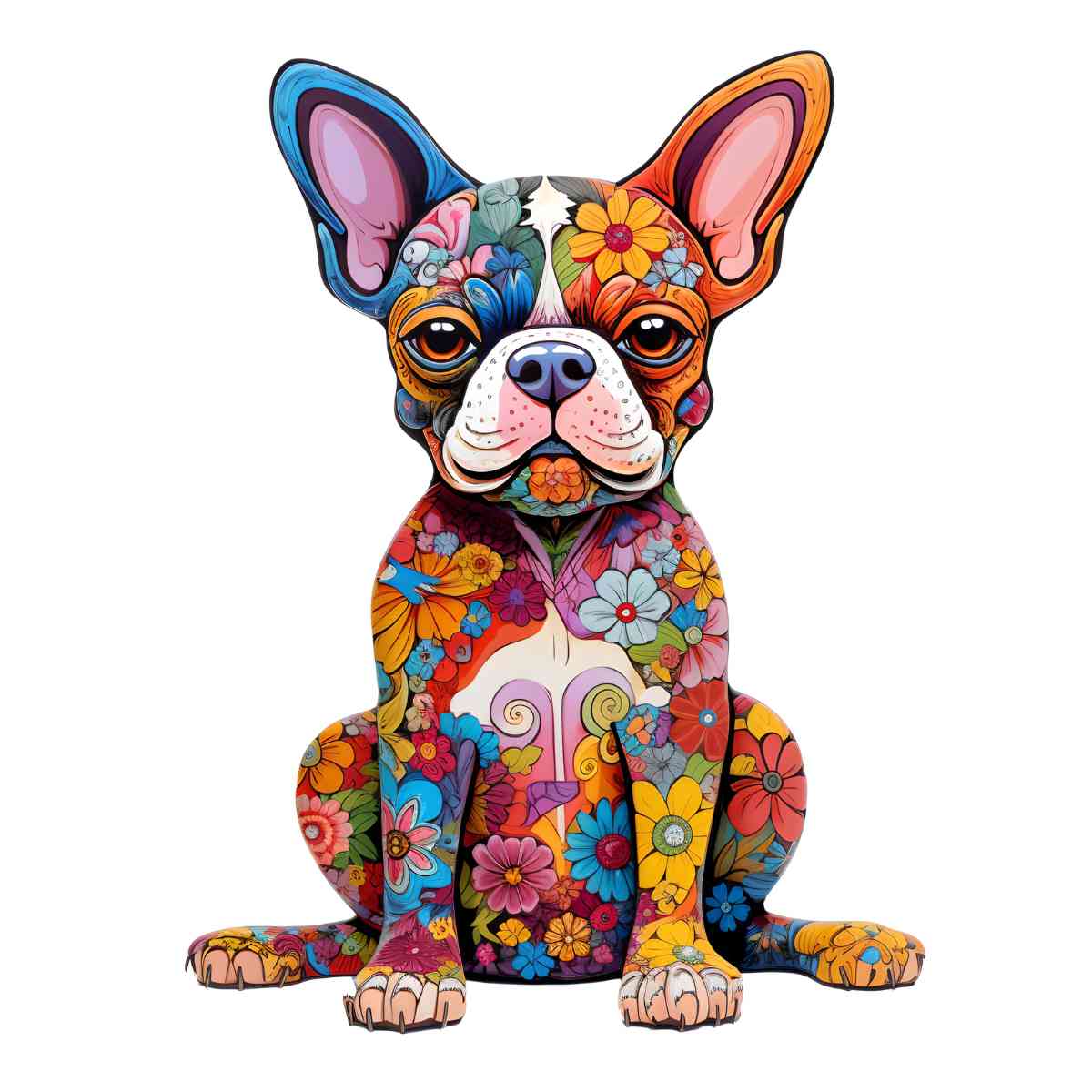 Boston terriër hond - Puzzle – Craft Hub NL
