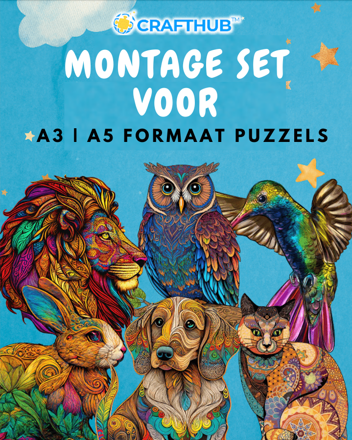 Houten legpuzzels – Craft Hub NL