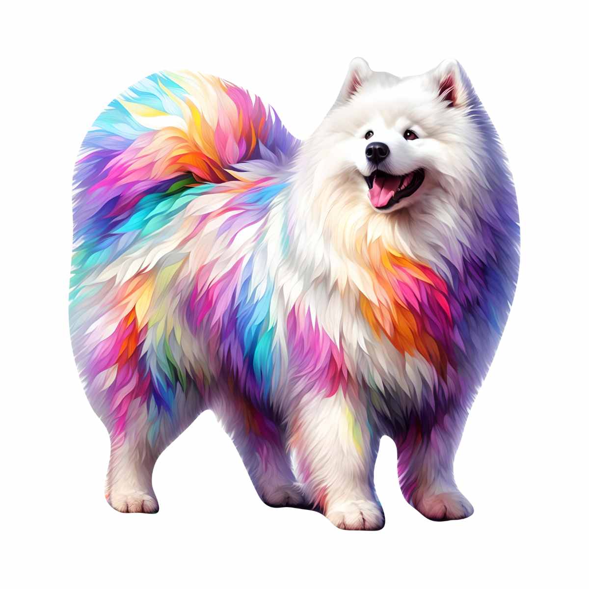 Samojeed Hond - Puzzle – Craft Hub NL